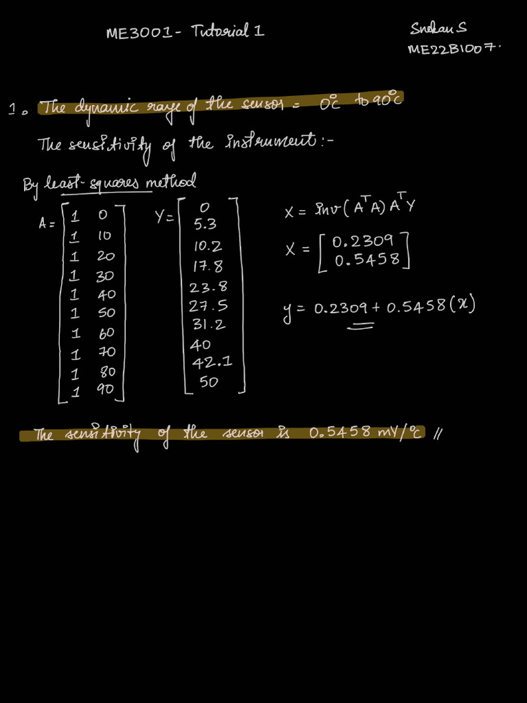 Tutorial - 1 Solutions | PDF
