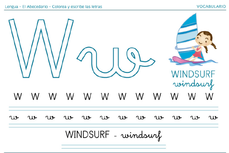 w Colorea y Escribe | PDF