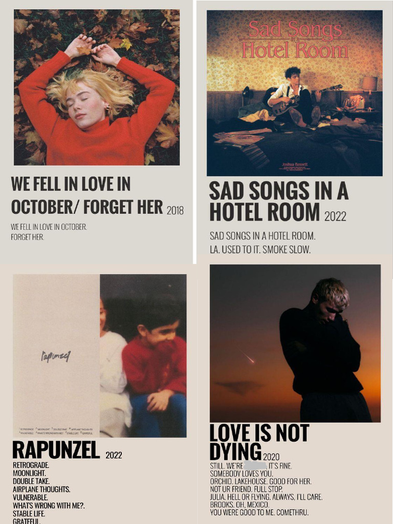 Alternativ Minimalist Album Covers | PDF