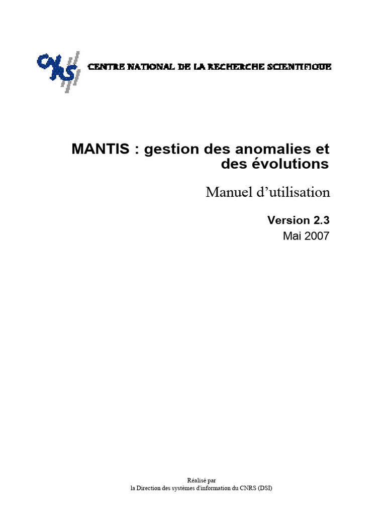 Manuel MANTIS | PDF
