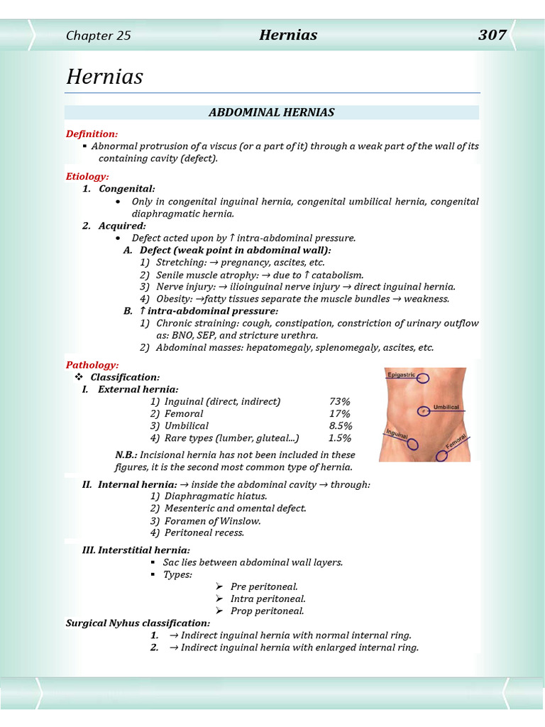 Hernias | PDF