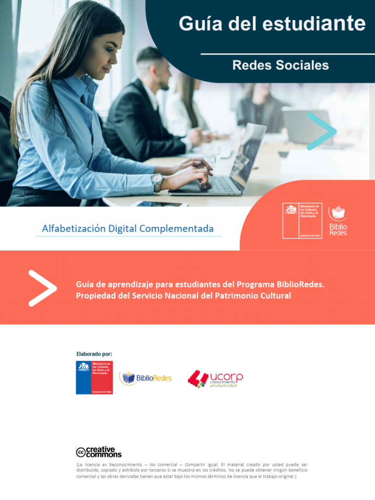 Guía de Aprendizaje Redes Sociales | PDF