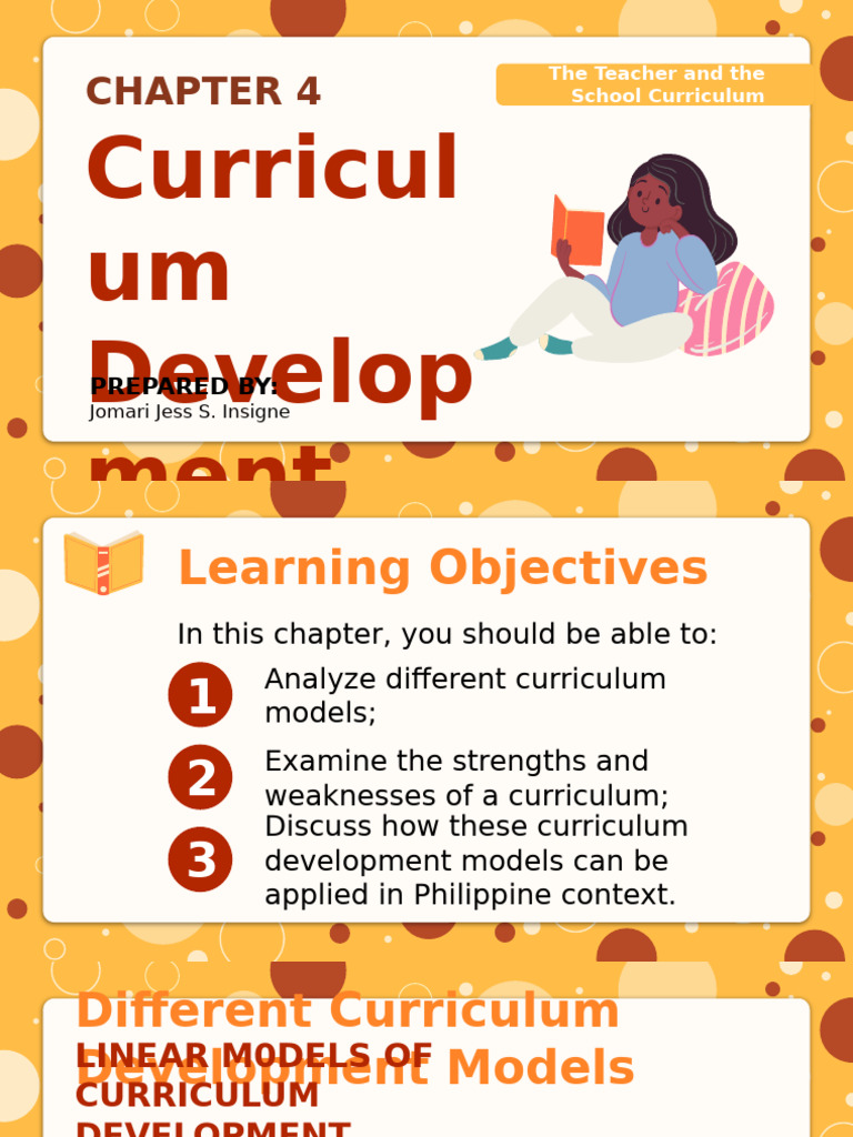 Linear Models of Curriculum Development | PDF