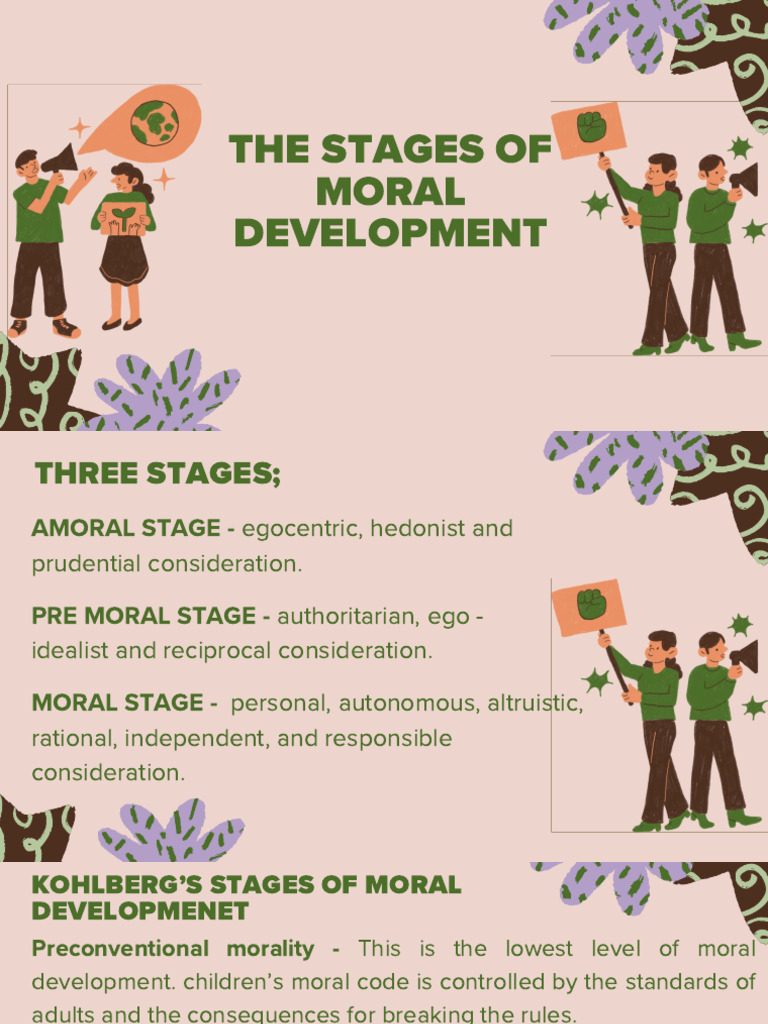 The Stages Of Moral Development For Student Pdf