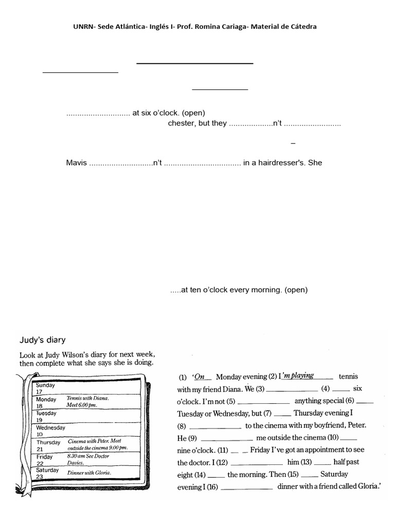 Review Units 3,4 5 | PDF