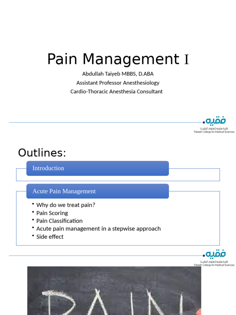 Pain | PDF