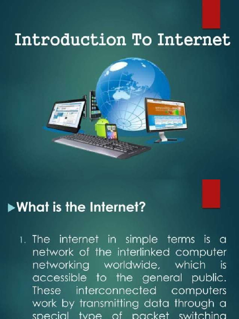 Introduction To Internet | PDF