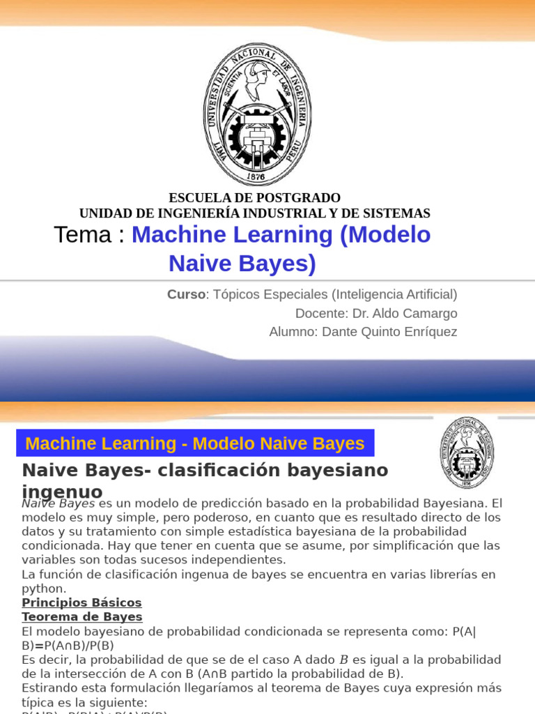 06 Machine Learning - Naive Bayes | PDF | Computer Programming ... 06 Machine Learning - Naive Bayes | PDF | Computer Programming ...
