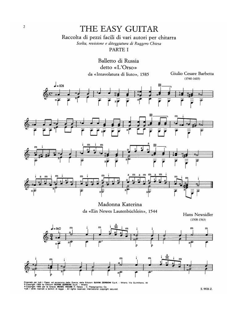 The Easy Guitar | PDF
