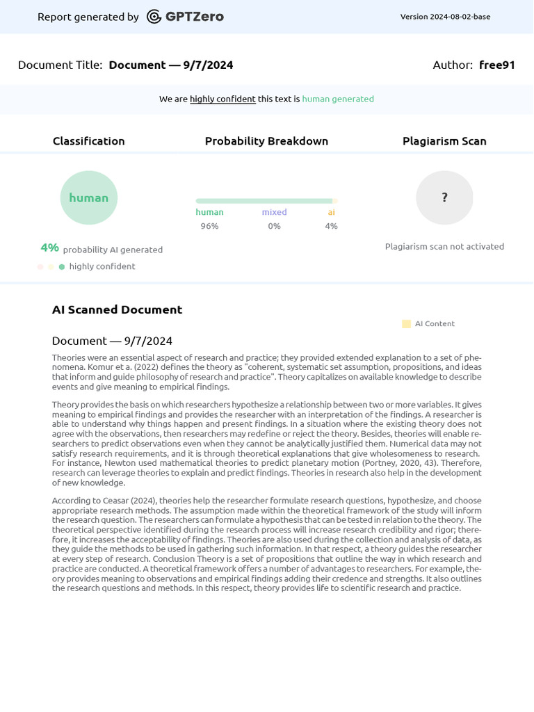 GPTZero AI Scan - Document - 9-7-2024 | PDF