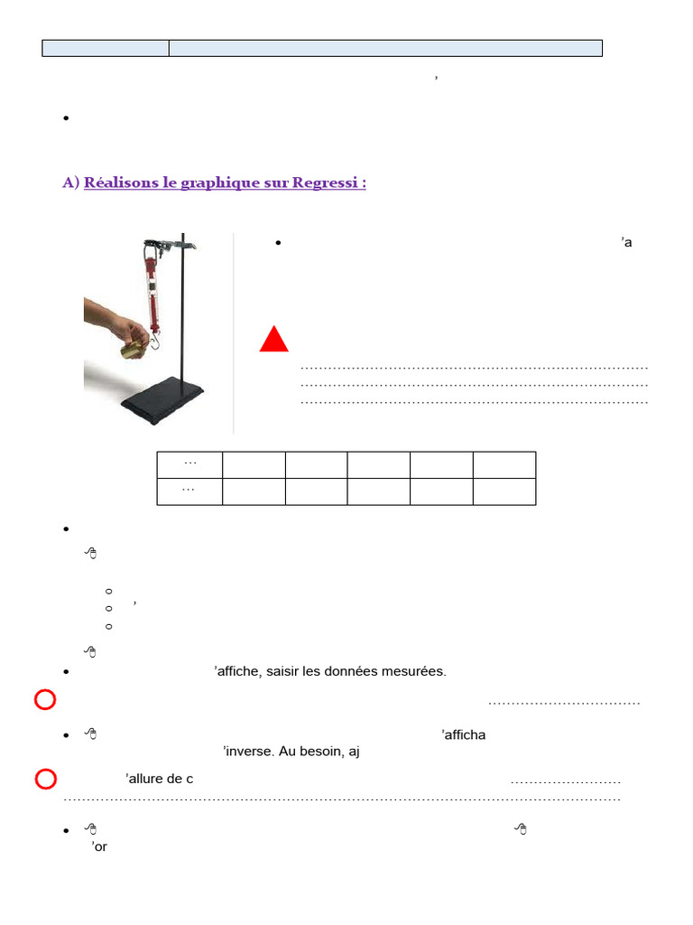 TP Fiche Élèves | PDF