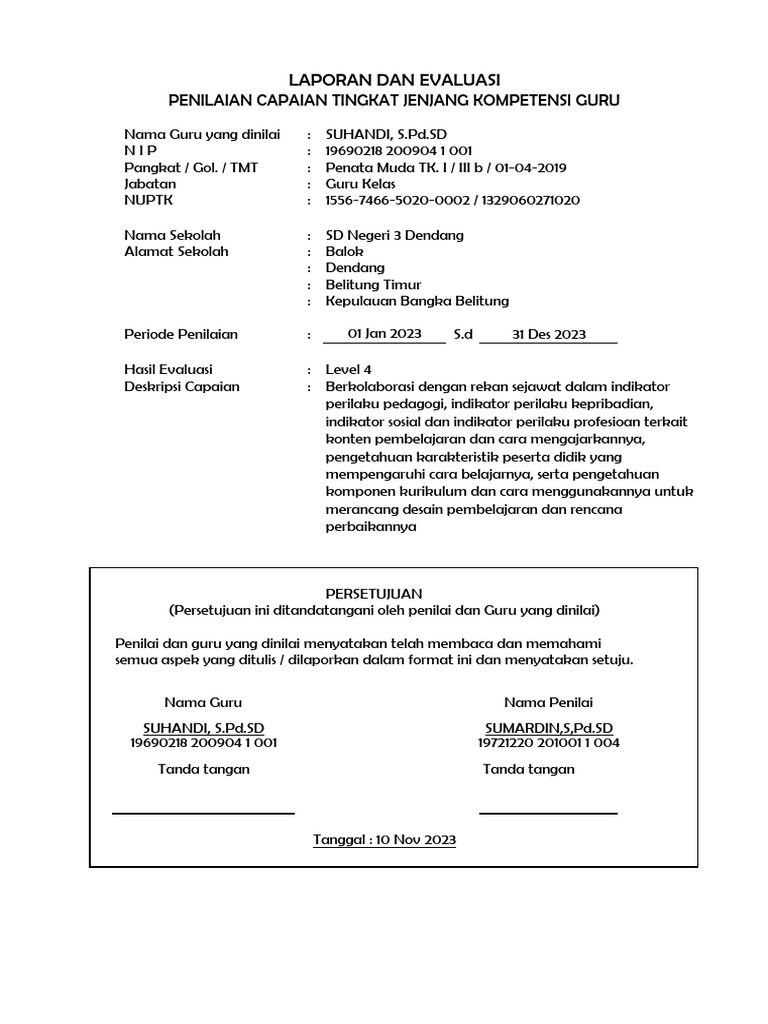 PKG Suhandi | PDF
