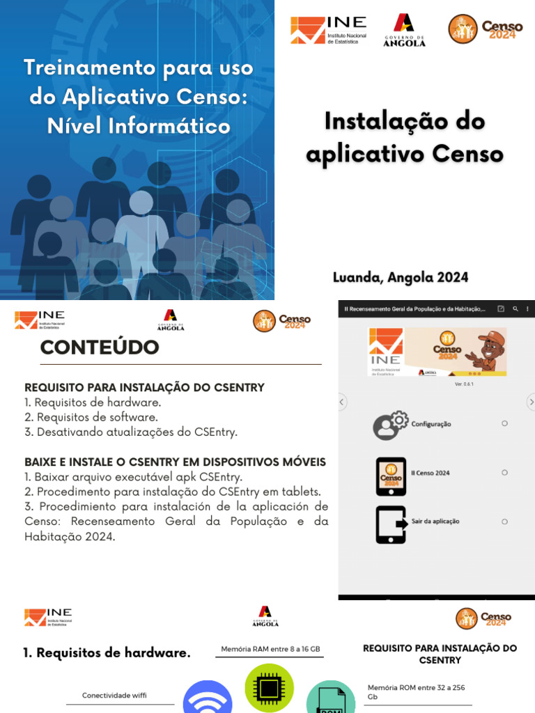 Instalando o App Cspro e Desabilitando Notificações | PDF