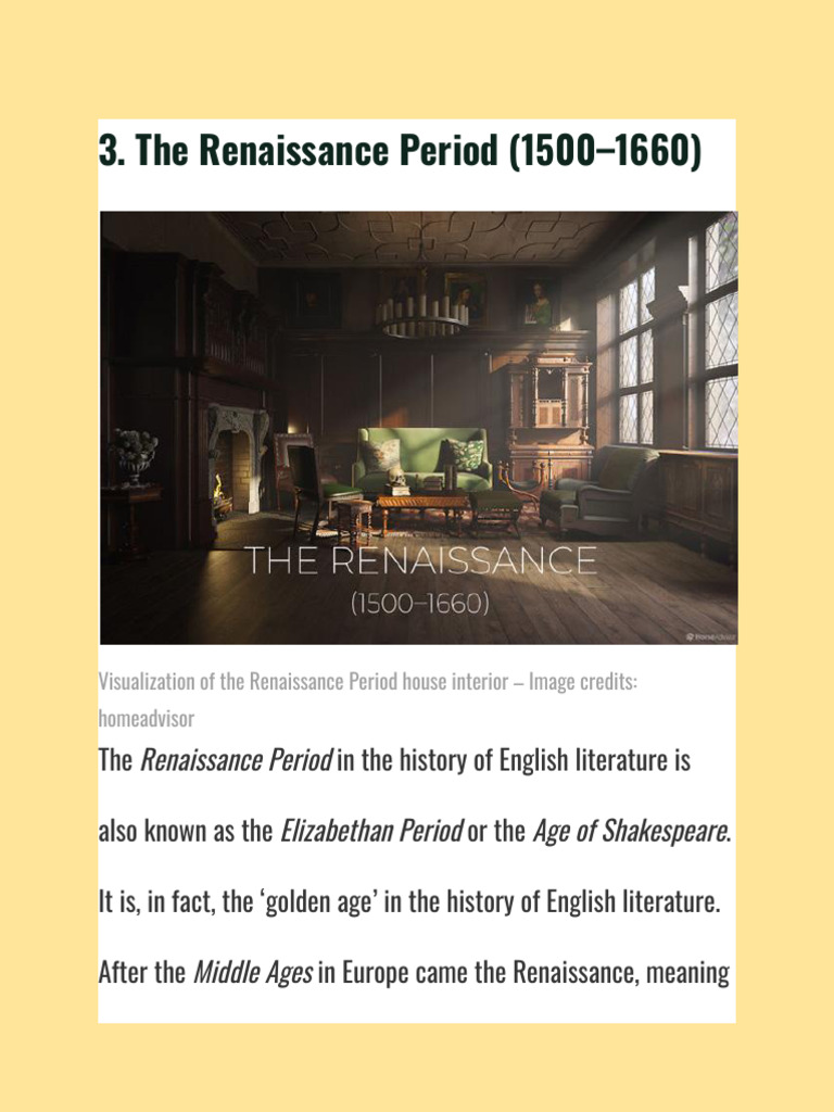 DAY 3 The Renaissance Period | PDF