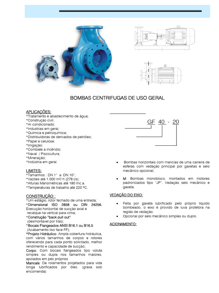 Aquamec GF 200-32 | PDF
