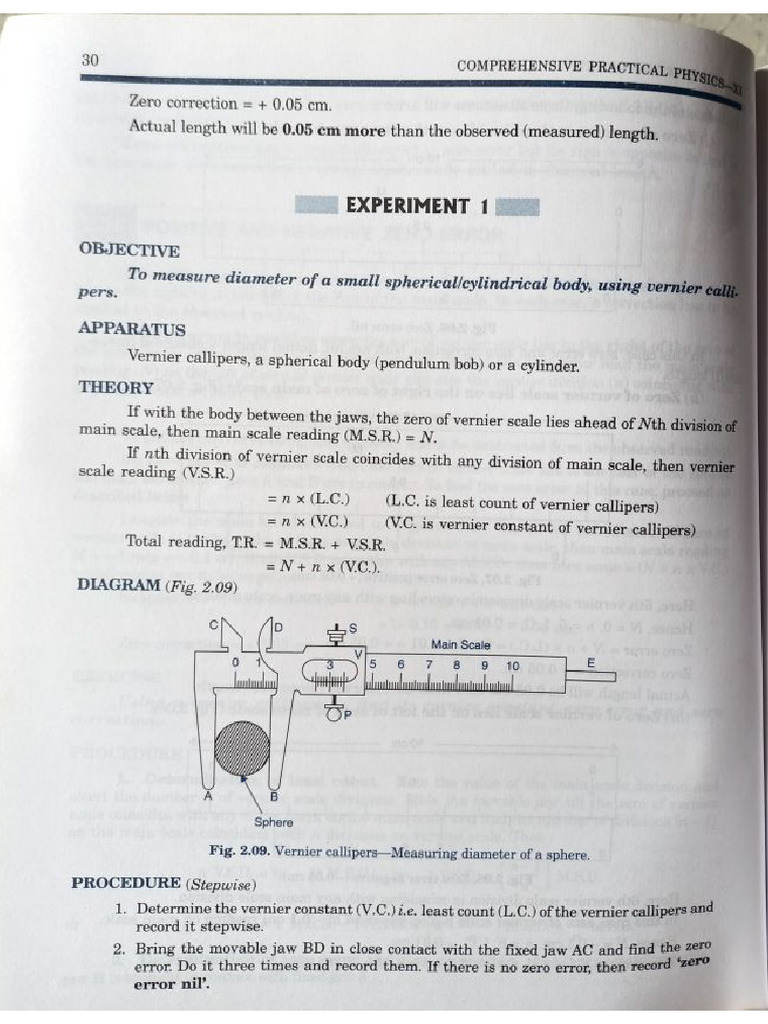 Physics experiments | PDF