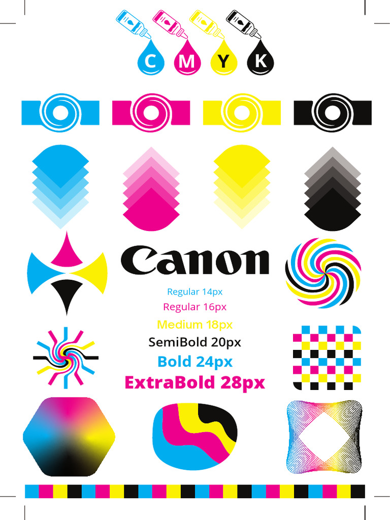 Canon Printer Test Page CMYK | PDF