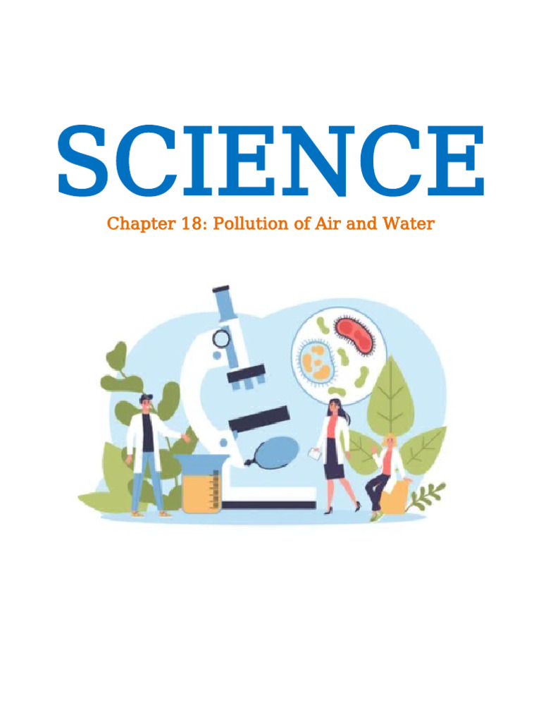 CH 18 Pollution of Air and Water Outdated | PDF