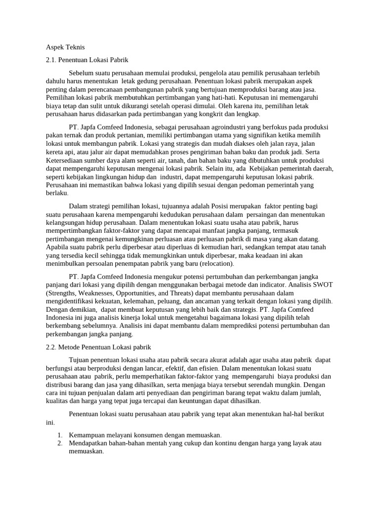 Aspek Teknis Dan Aspek Hukum-1 | PDF