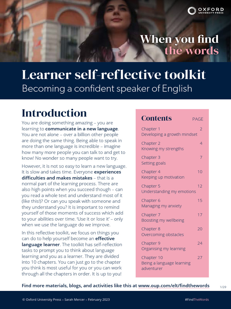 Learner Toolkit Pdf