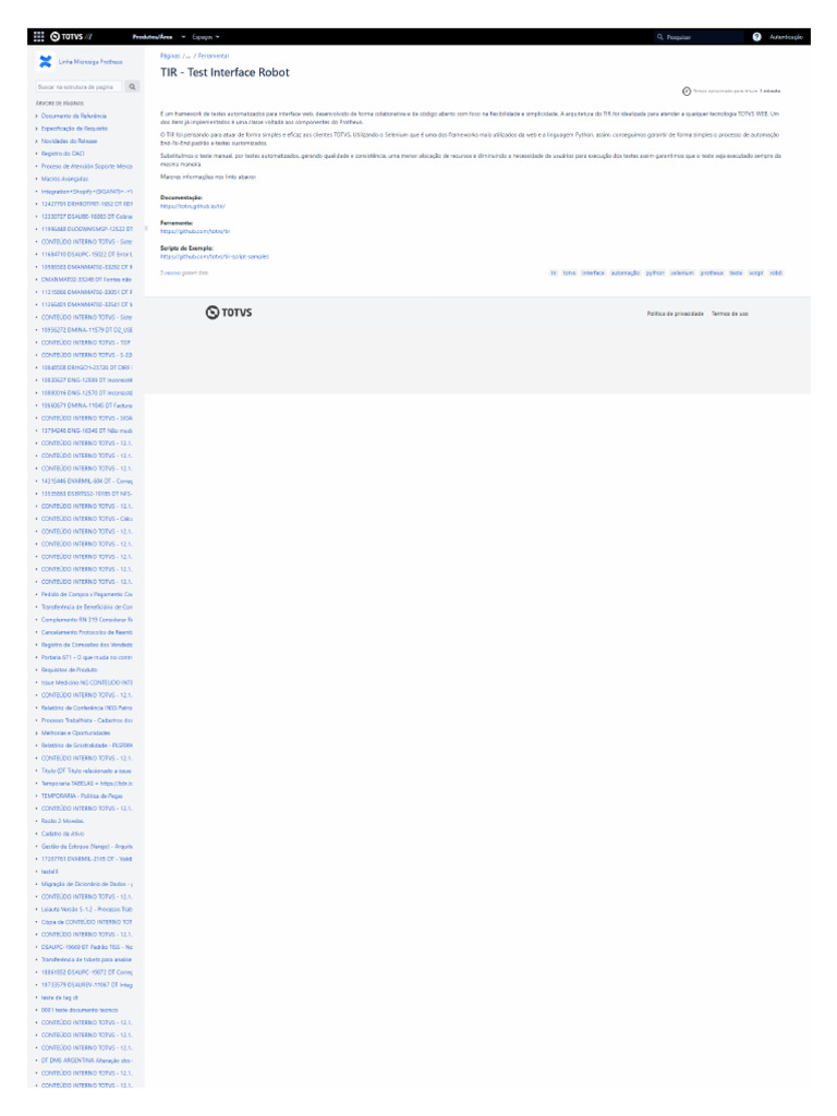 TIR - Test Interface Robot | PDF