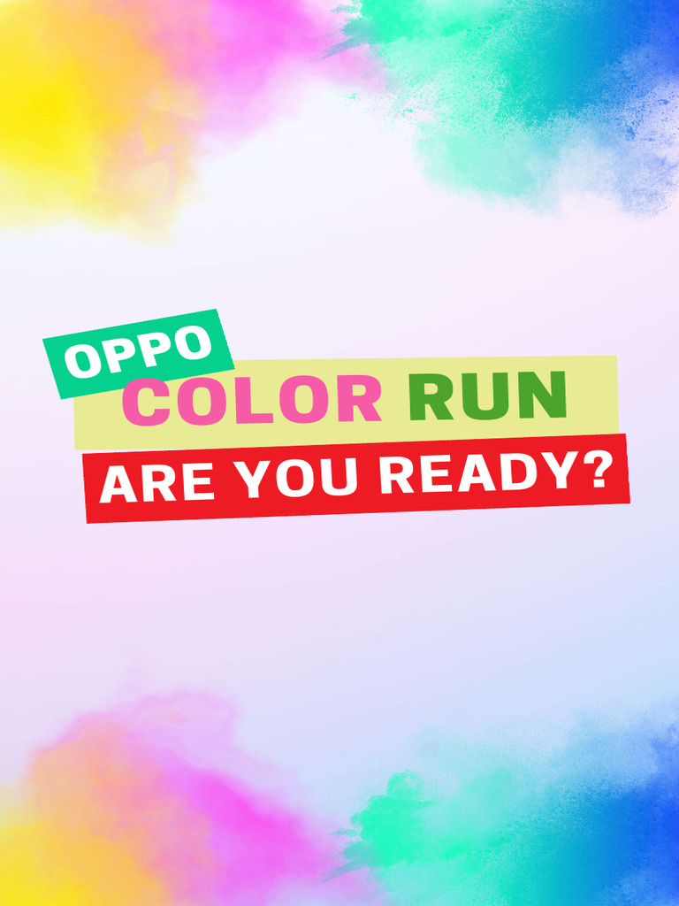 Guidelines & Event Map OPPO Color Run | PDF