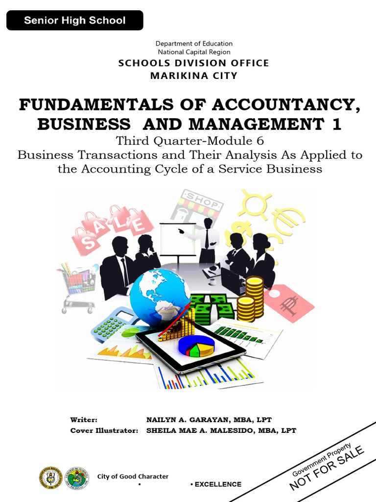 SHS Abm Q3 Module6 Fabm1 | PDF