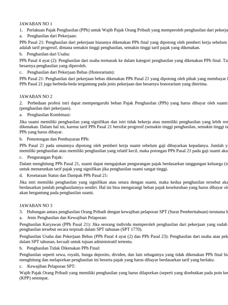 I Gusti Putu Wahyu Pramana - Formulir SPT 1770 Hidayat Rajasa | PDF