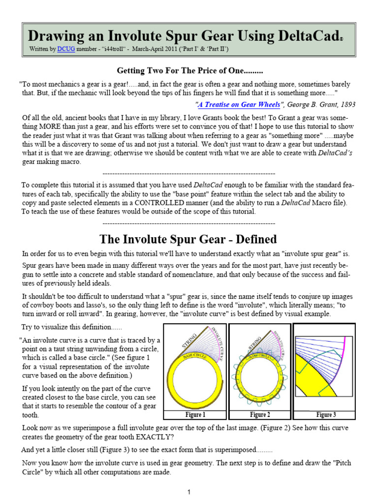 Gear Tutorial Rev | PDF