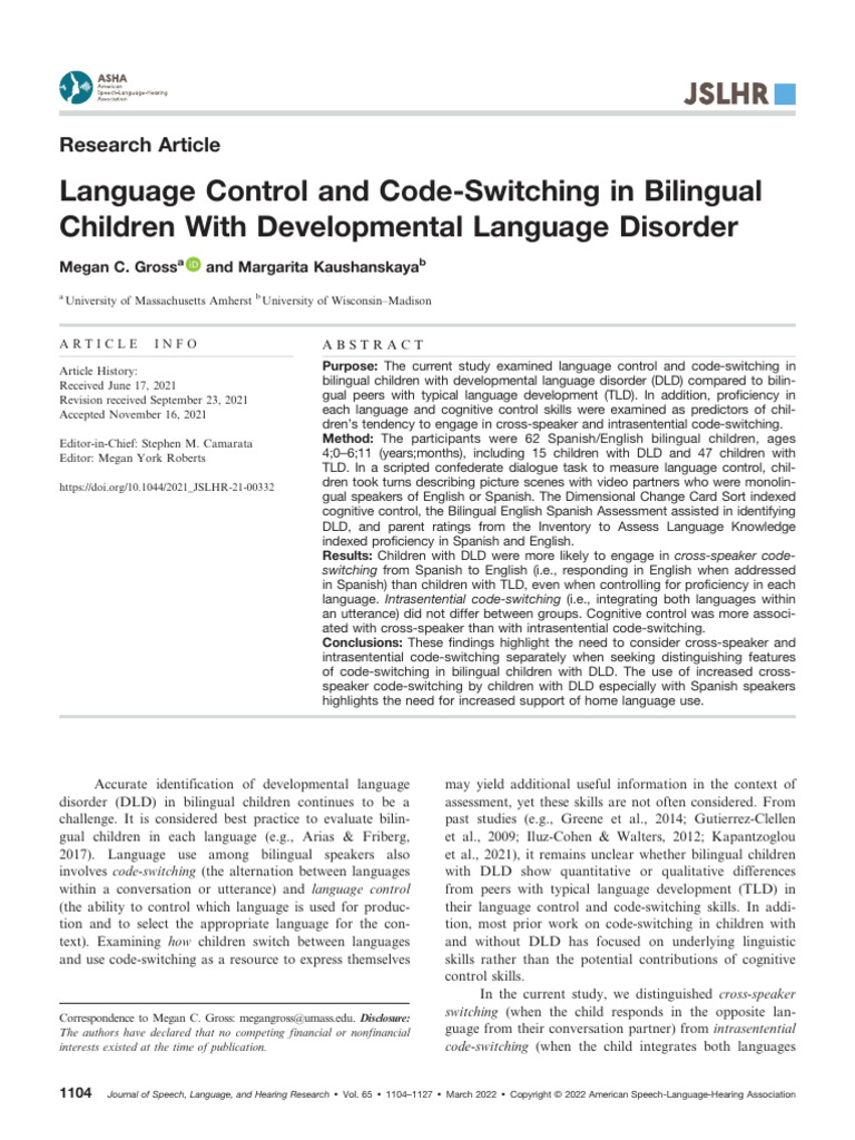 JSLHR 65 1104 | PDF