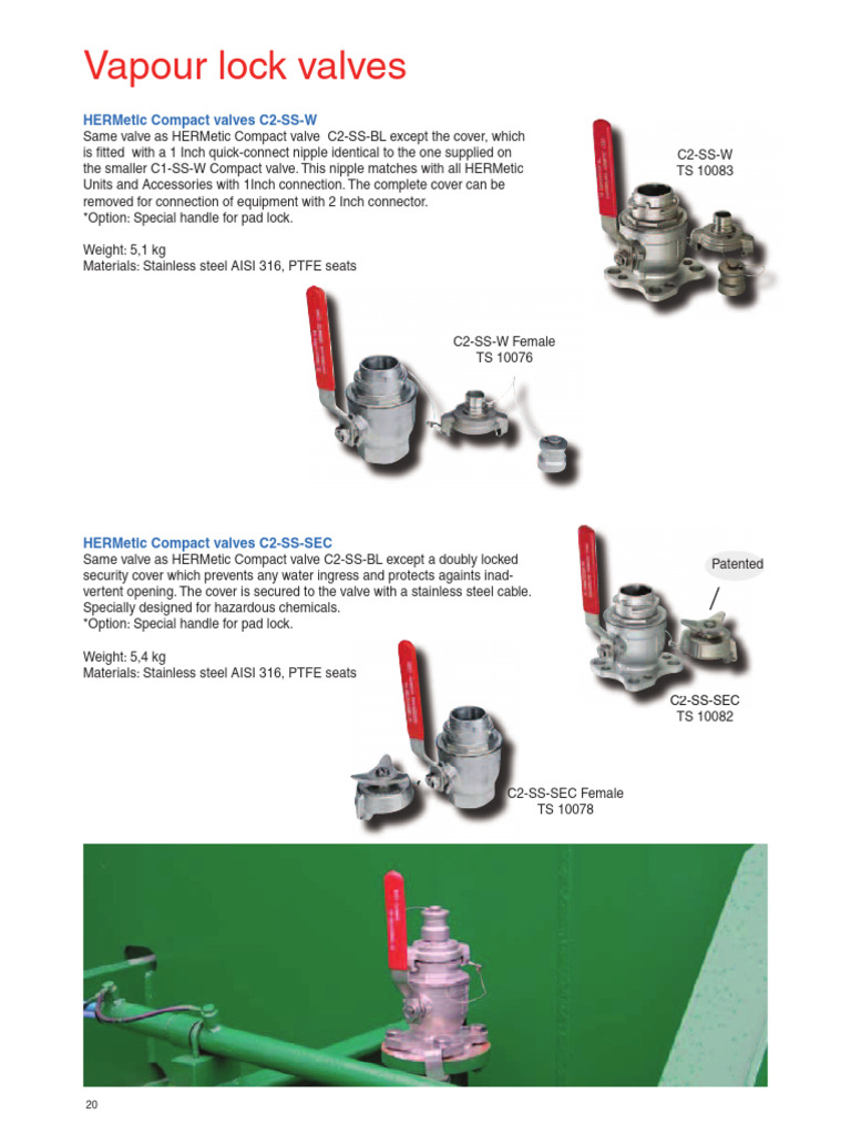 TS C2 SS Valve | PDF