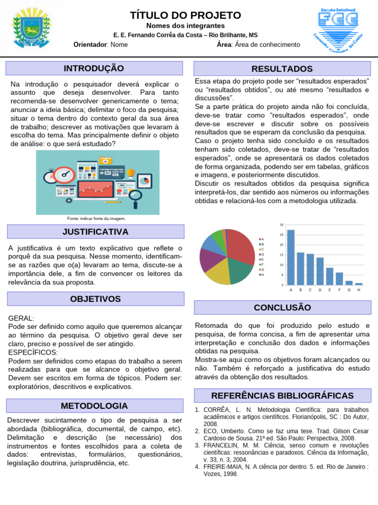 Modelo de Banner FECITEC | PDF