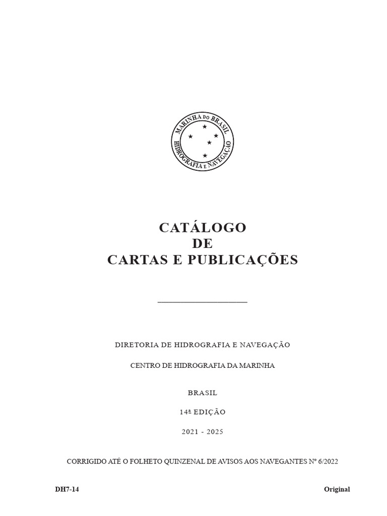 Catálogo de Cartas e Publicações 14 Edição | PDF