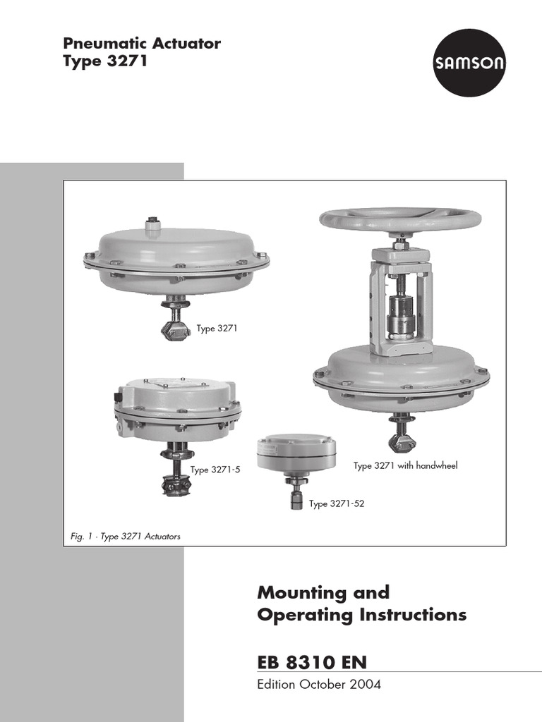 Samson Actuator 3271 | PDF