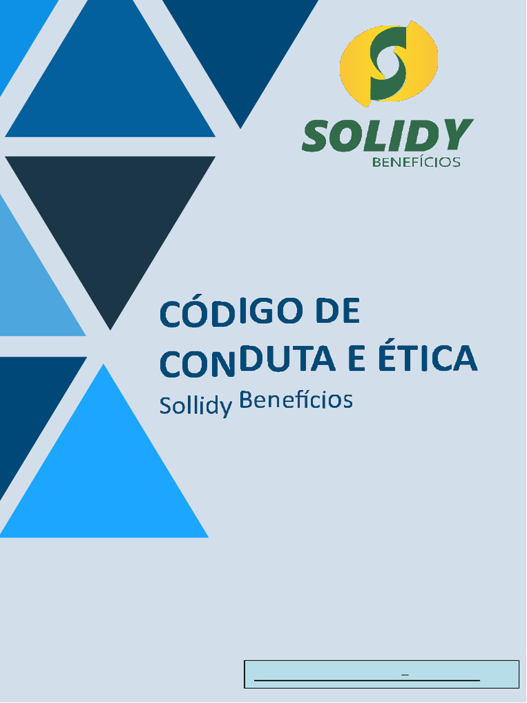 Solidy Código de Conduta e Ética Versão F | PDF