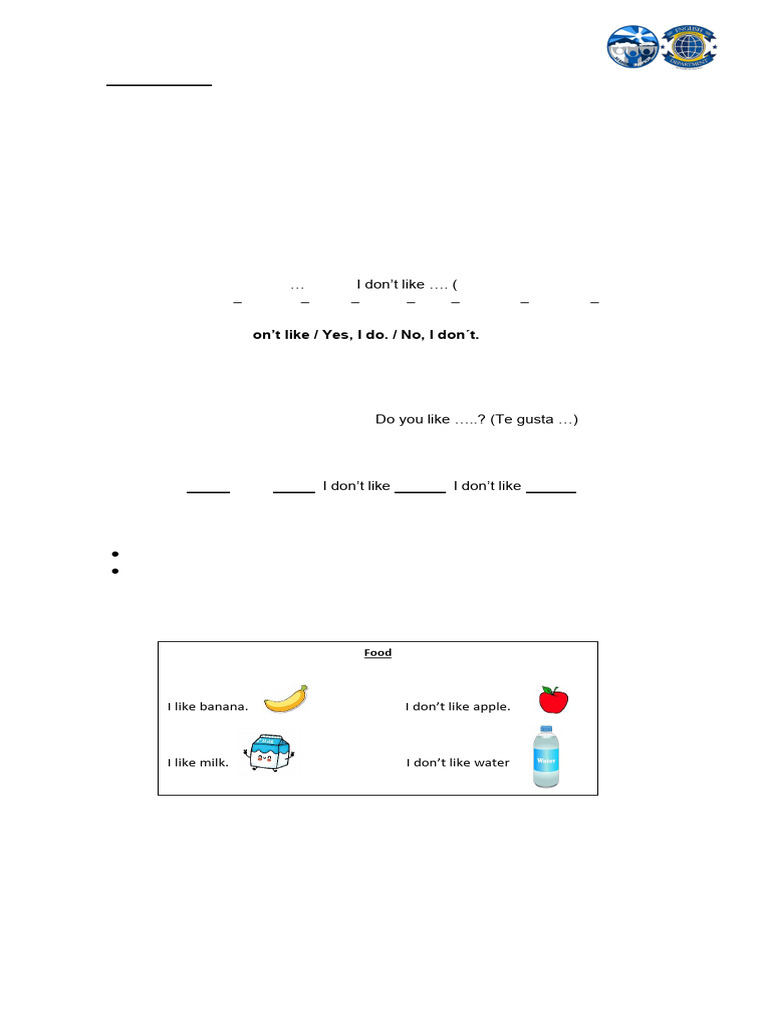 COMUNICADO - INGLÉS 1ºbasico - Unit 6 | PDF