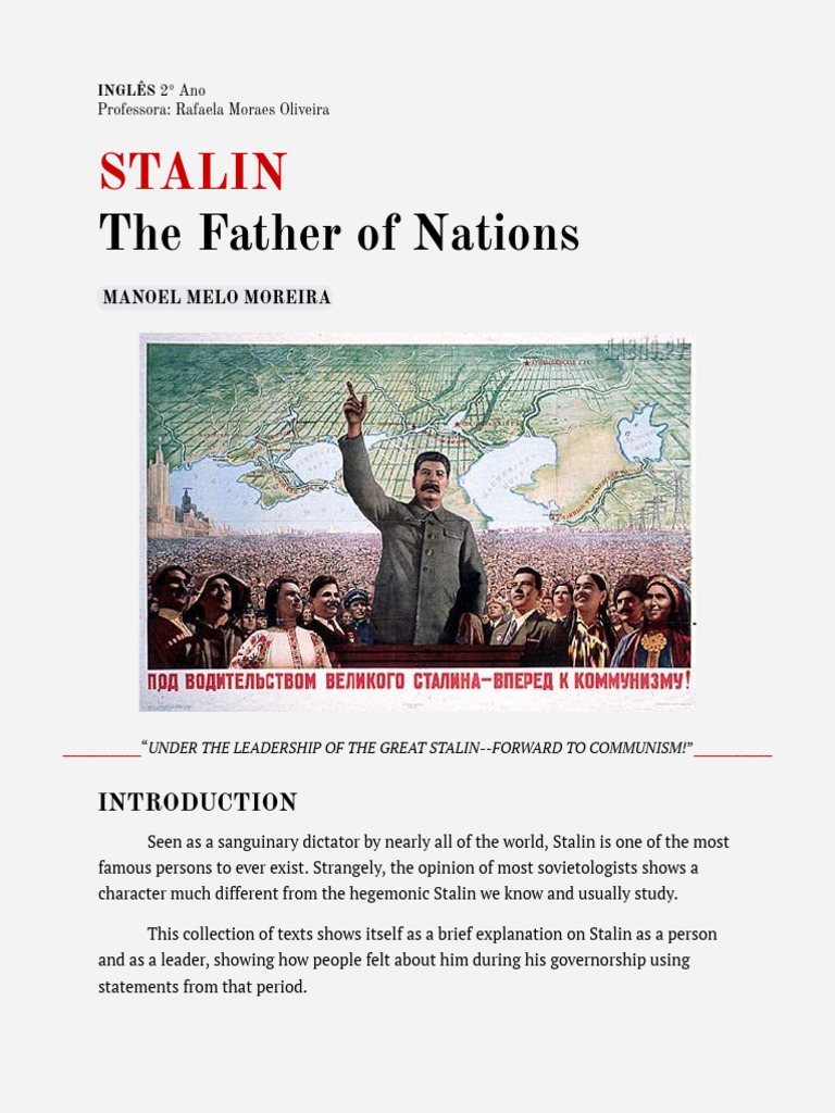 Stalin - The Father of Nations | PDF