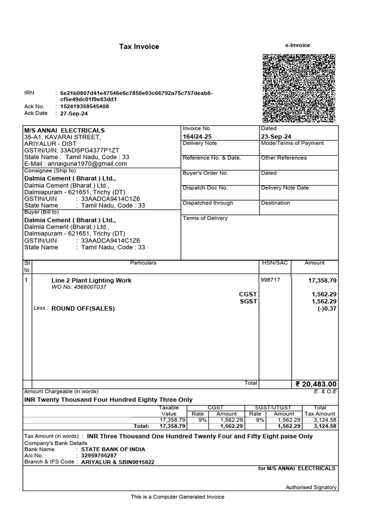 Tax Invoice | PDF