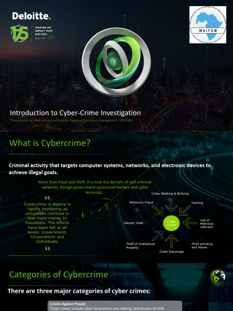 L13 - Introduction To Cybercrime Investigation | PDF | Digital ...