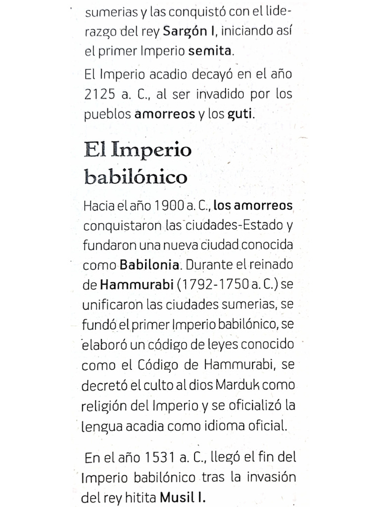 Imperio Babilonico | PDF