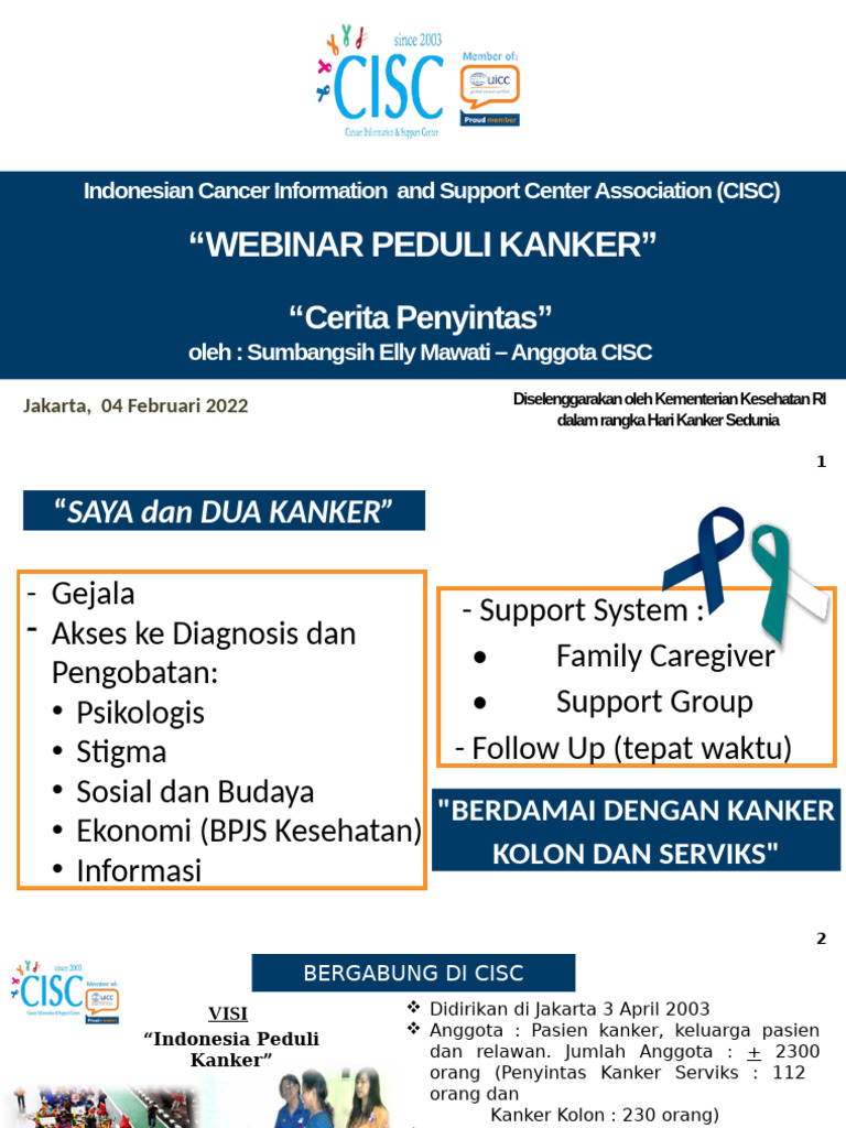 CISC - Cerita Penyintas | PDF