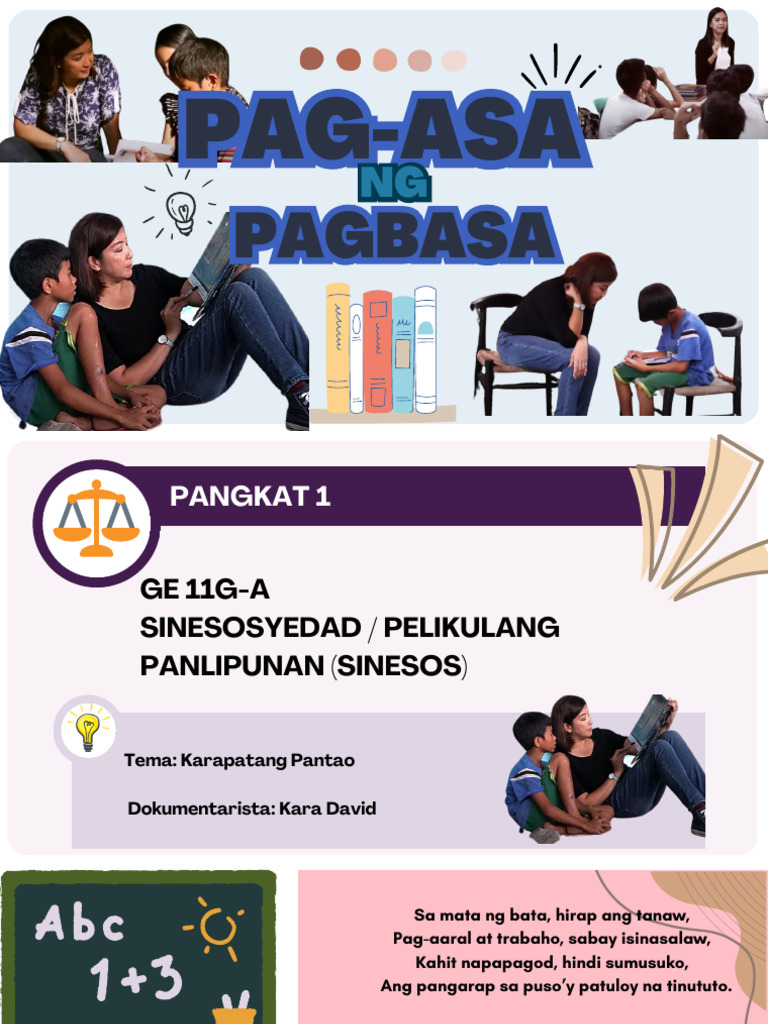 Pag-Asa Sa Pagbasa - Group 1 | PDF