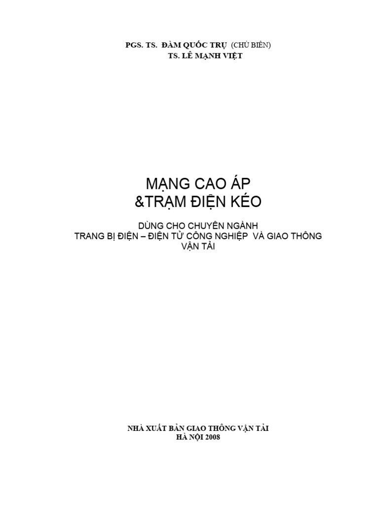 Mang Cao Ap Va Tram Dien Keo | PDF