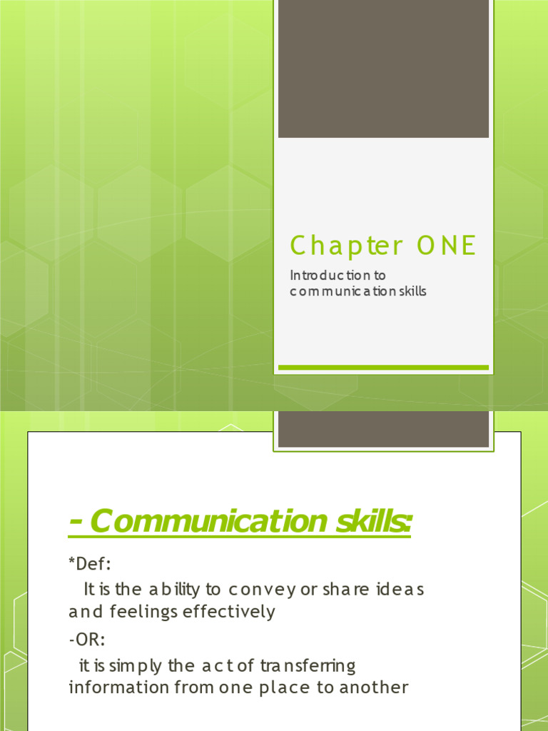 Chapter 1 (Skills of Persuasion and Credibility) - Mod | PDF