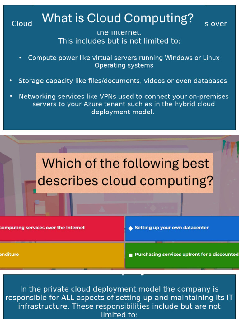 Cloud Computing Guide | PDF | Cloud Computing | Microsoft Azure