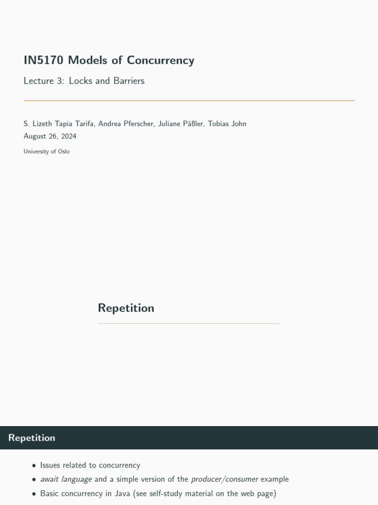 L02 Locksbarriers Handout | PDF