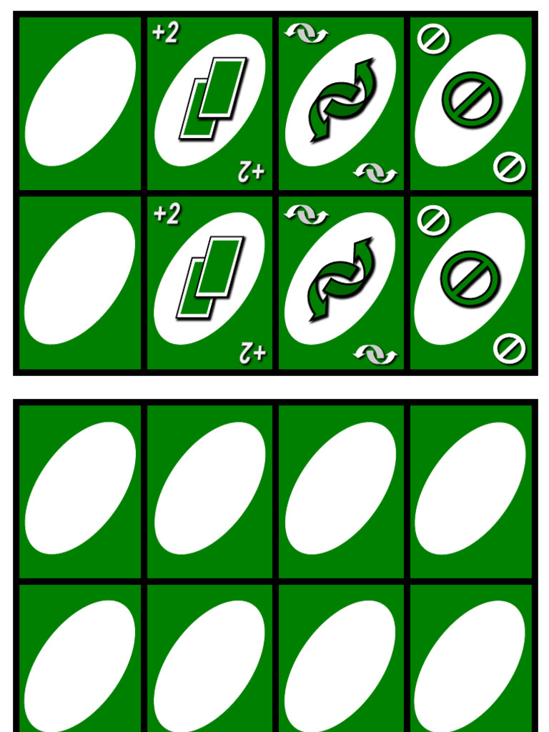Blank Uno Cards | PDF