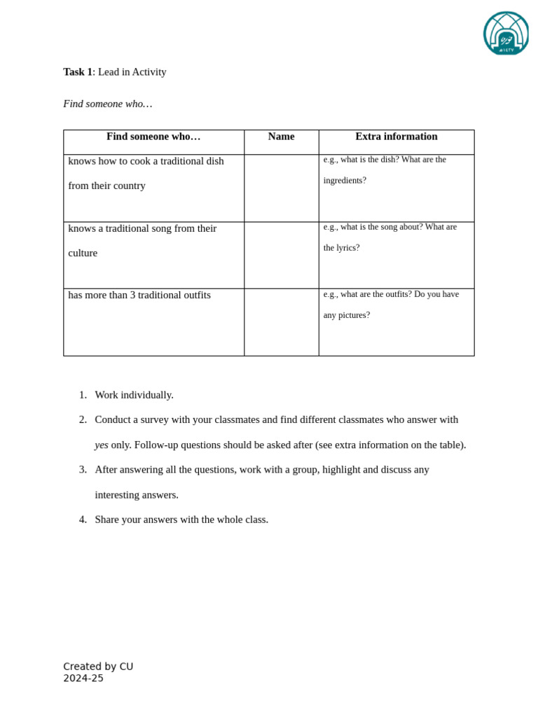 102-2 LS Unit 4 Integrated Practice | PDF