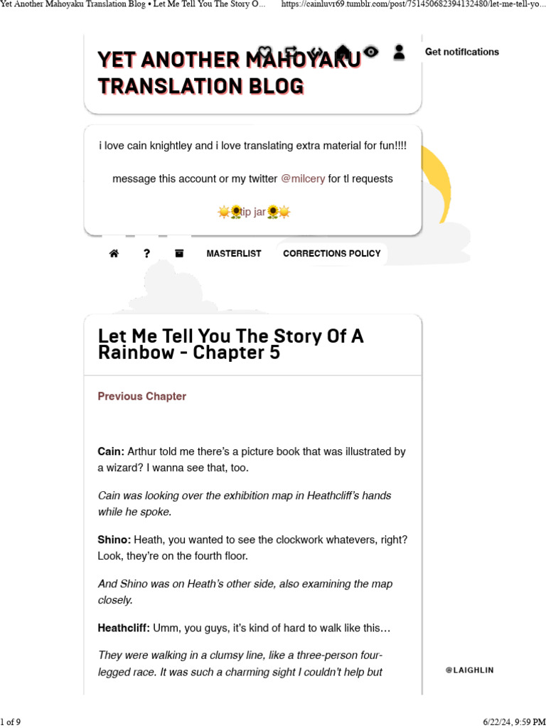 Yet Another Mahoyaku Translation Blog - Let Me Tell You The Story of A ...