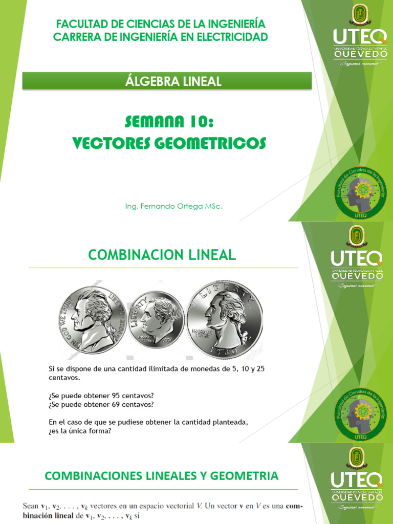 S10 - Vectores Geometricos | PDF